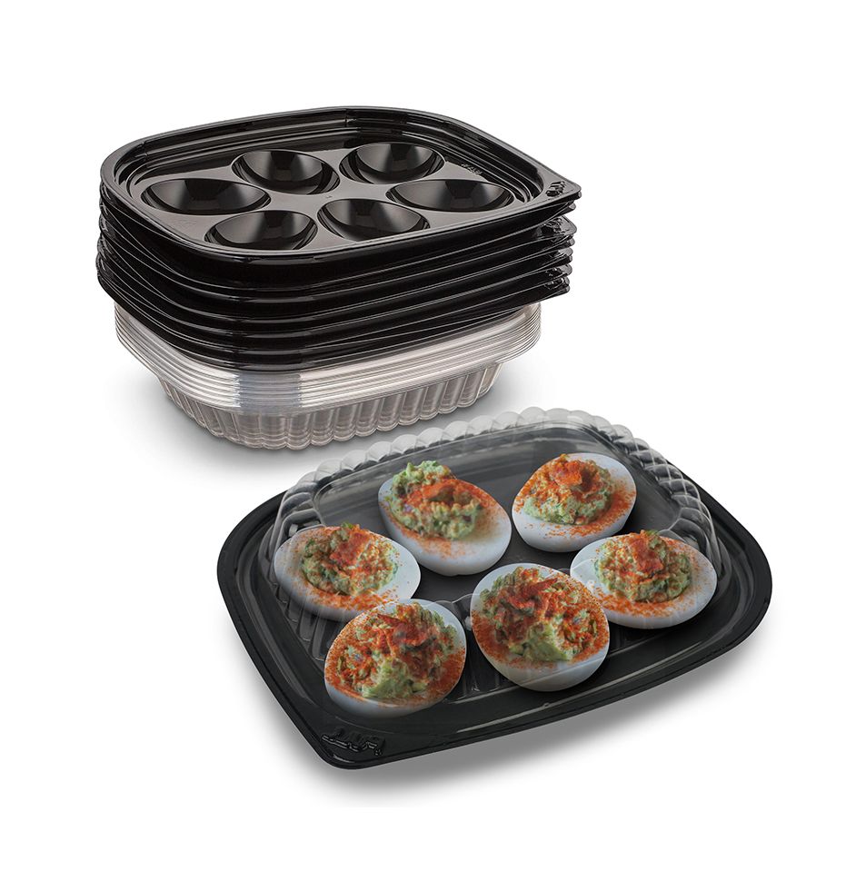 Mt Products 65” X 563” X 119” Disposable Deviled Egg Trays With 3684